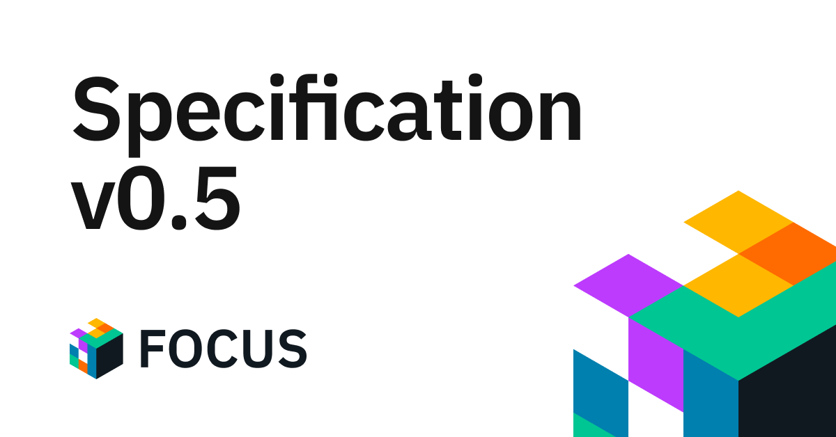 FOCUS Specification v0.5