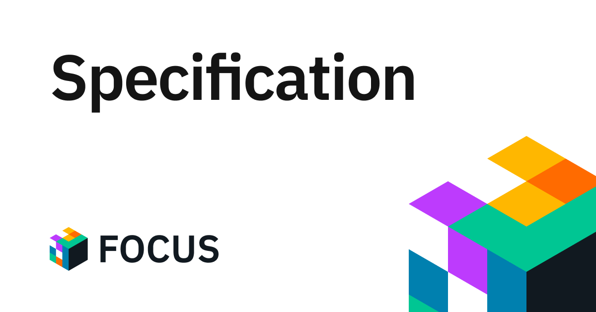 FOCUS Specification